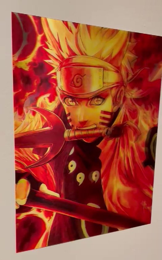 Naruto | 3D Poster | Naruto | Anime | Poster | Anime Figure | Manga ...