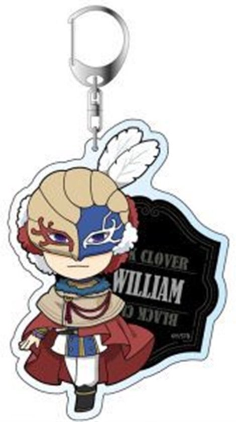 Black Clover - Sleutelhanger/Keychain - Anime - William | bol.com