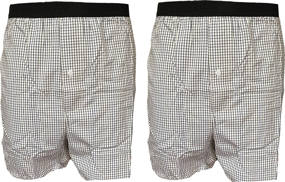 Embrator mannen Boxershorts 2-stuks geruit 4XL | bol.com