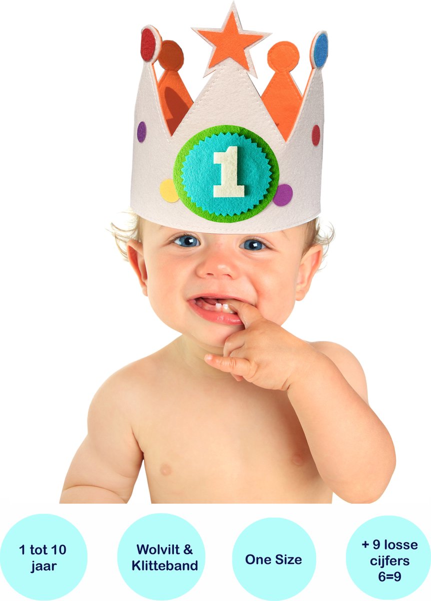 Puk Art© | Feestmuts | Feesthoed | Verjaardagskroon | Ster | Jongen ...