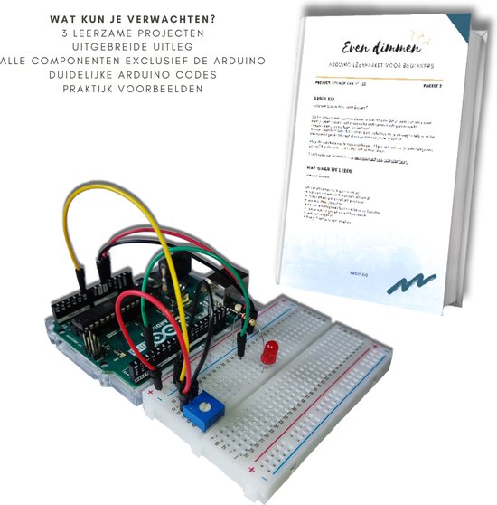 Arduino leerpakket voor beginners: Pakket 2 - [potmeter] - [educatief ...