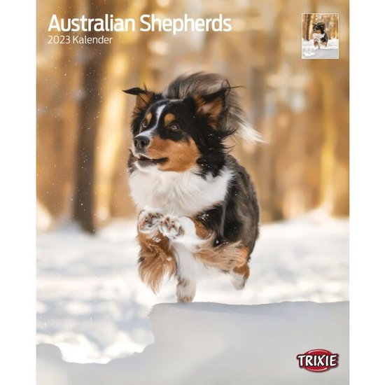 Trixie - Kalender - Australian Shepherds - Duitstalig - 2023 | bol.com