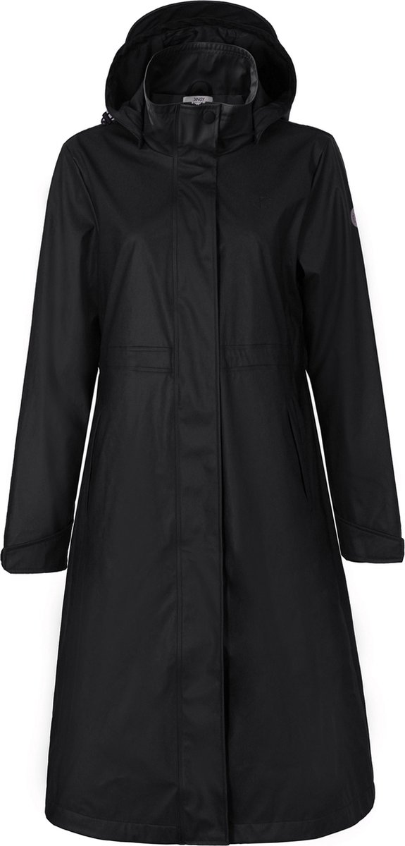 Dingy Weather - Regenjas Dames - Maat 40 - Zwart | bol.com