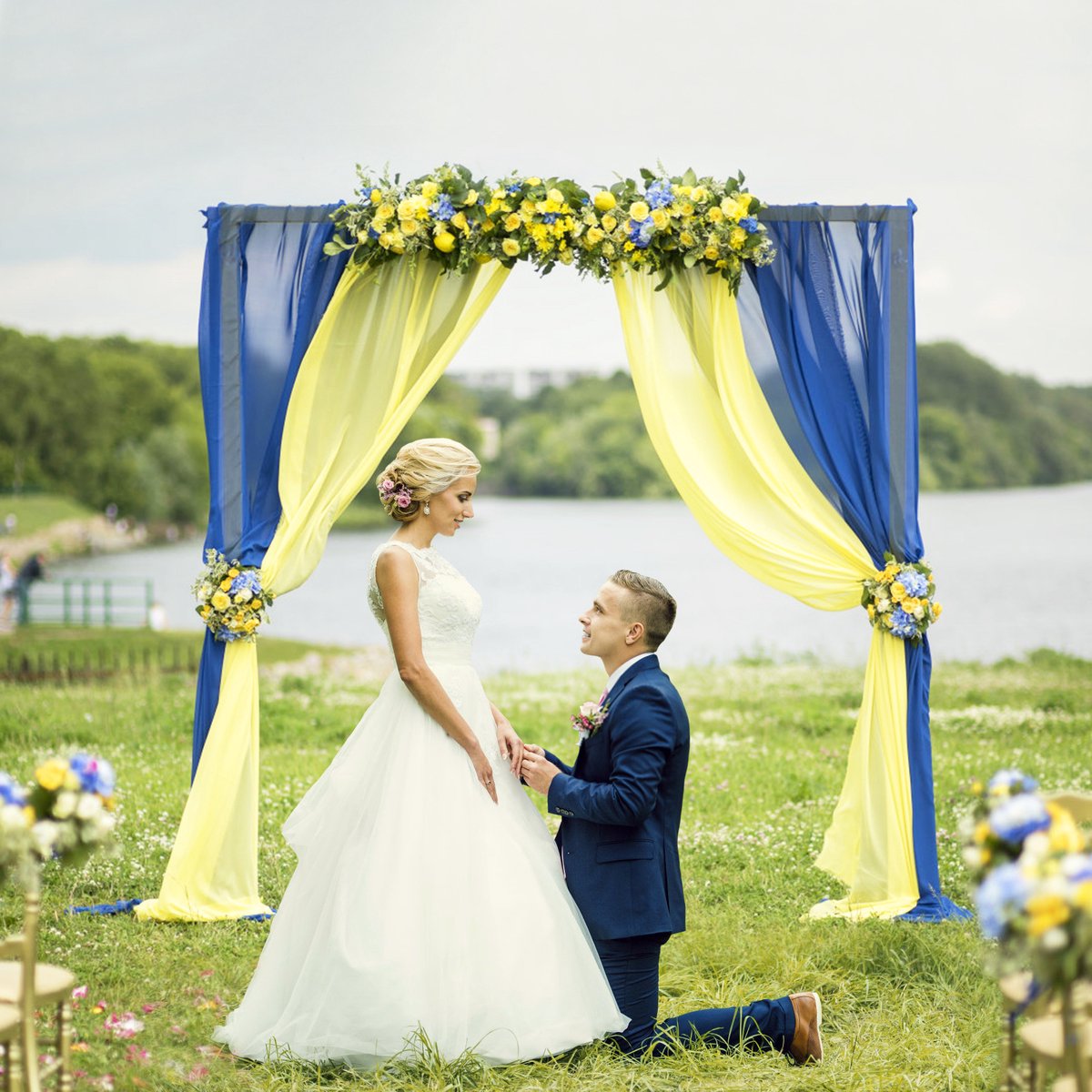 Garfans Rozenbogen - Bruiloft decoratie - bruiloft boog - Backdrop frame - Rozenboog -... | bol.com