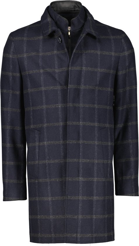 Jac Hensen Winterjas - Modern Fit - Blauw - 57 | bol.com