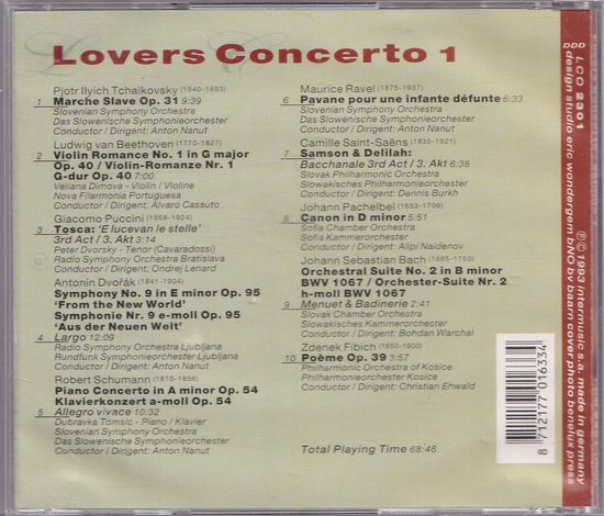 Lovers Concerto 1, Various | Muziek | bol