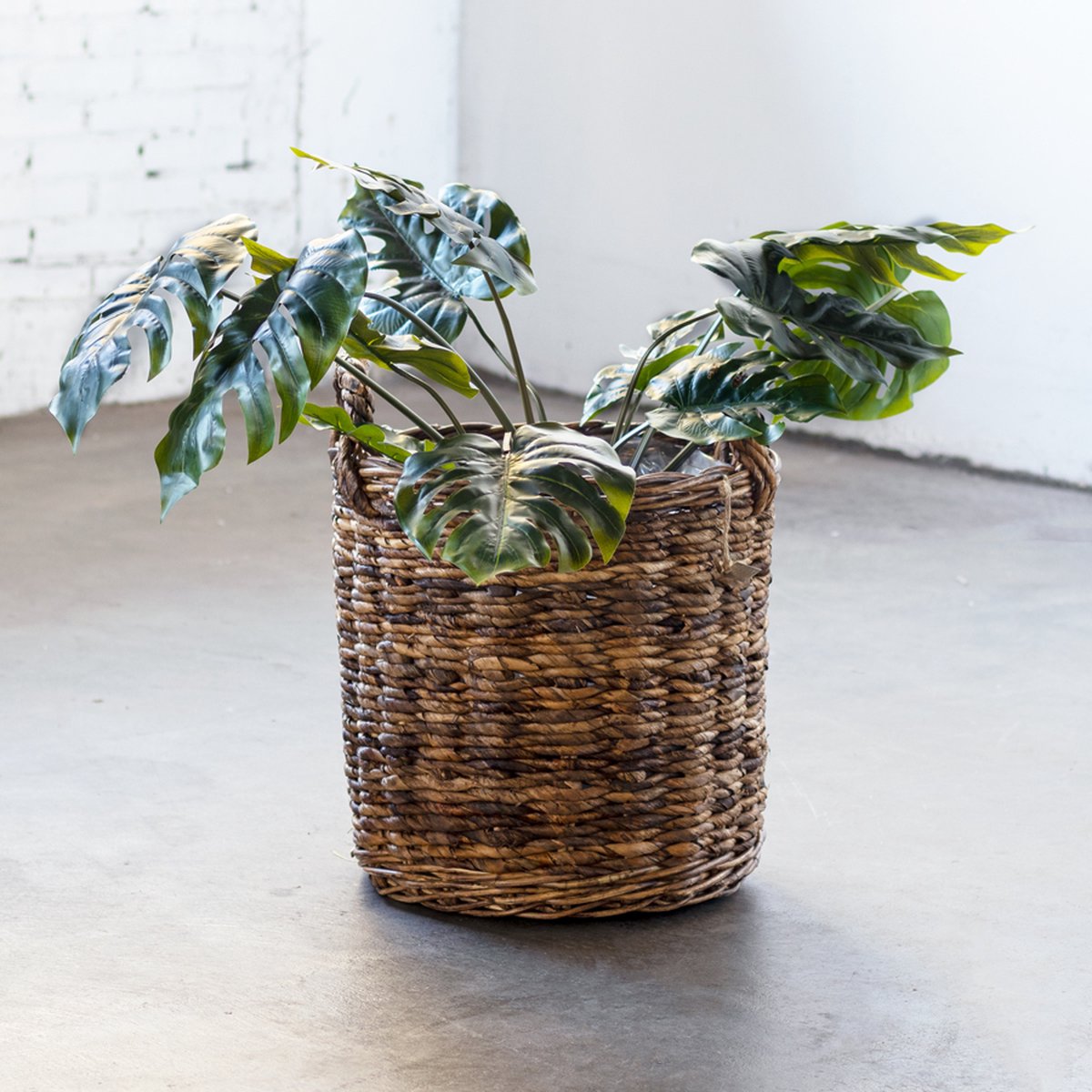 Rotan Mand Rond Abaca Middel | bol.com