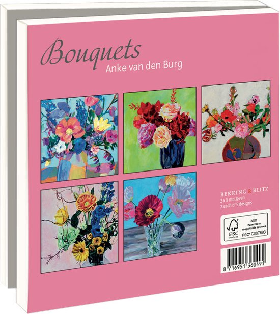 Bekking & Blitz - Wenskaartenmapje - Set wenskaarten - Kunstkaarten - Museumkaarten -... | bol