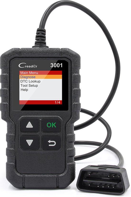 Launch Creader 3001 - OBD2 scanner - Auto Uitleesapparatuur - Storing ...