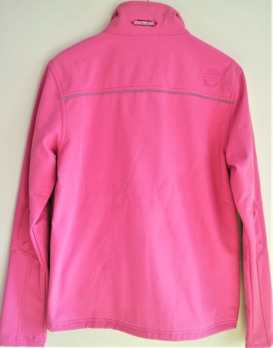 Exxtasy Softshell Jacket - Roze - Maat 176 | bol