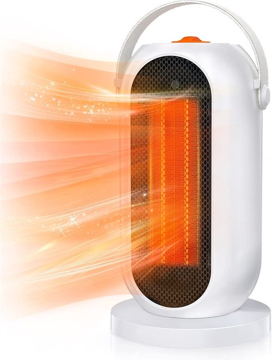 Chauffage électrique - 1500W - Chauffage soufflant portable - Mini ...