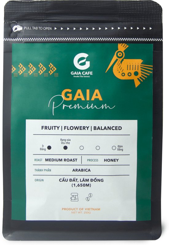 Premium Arabica Honey Process Vietnamese Koffiebonen Aanbieding 250g ...