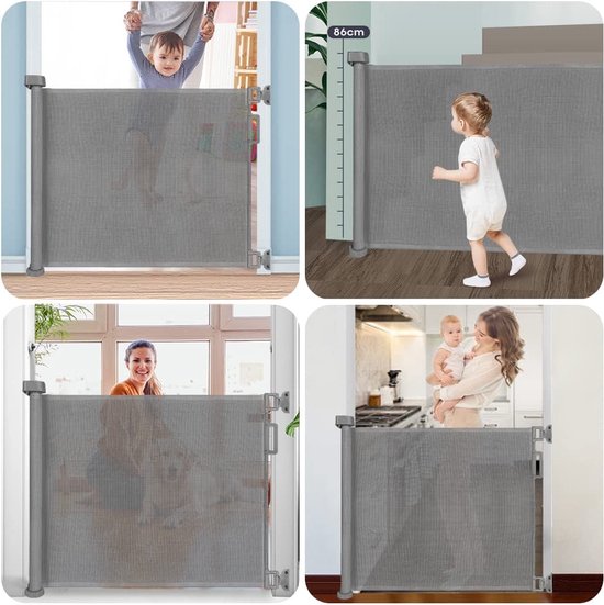 Traphekje – Stair Gate – Stair Fence – Hondenhekje - Trapbescherming ...