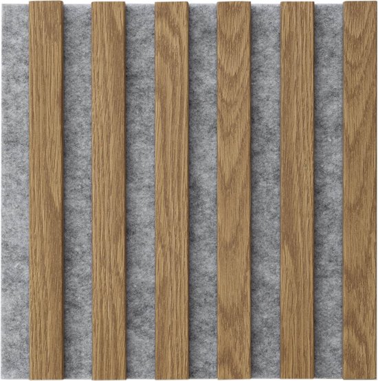 Houten wandpanelen - AcousticWoodline® Vilt-Houten akoestisch aku ...