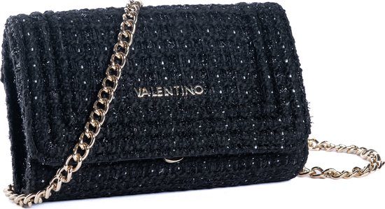 Valentino Kleine Schoudertas / Crossbody Tas Dames - Edamame - Zwart | bol
