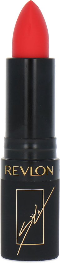 Revlon Super Lustrous Matte Lipstick - 007 On Fire | bol