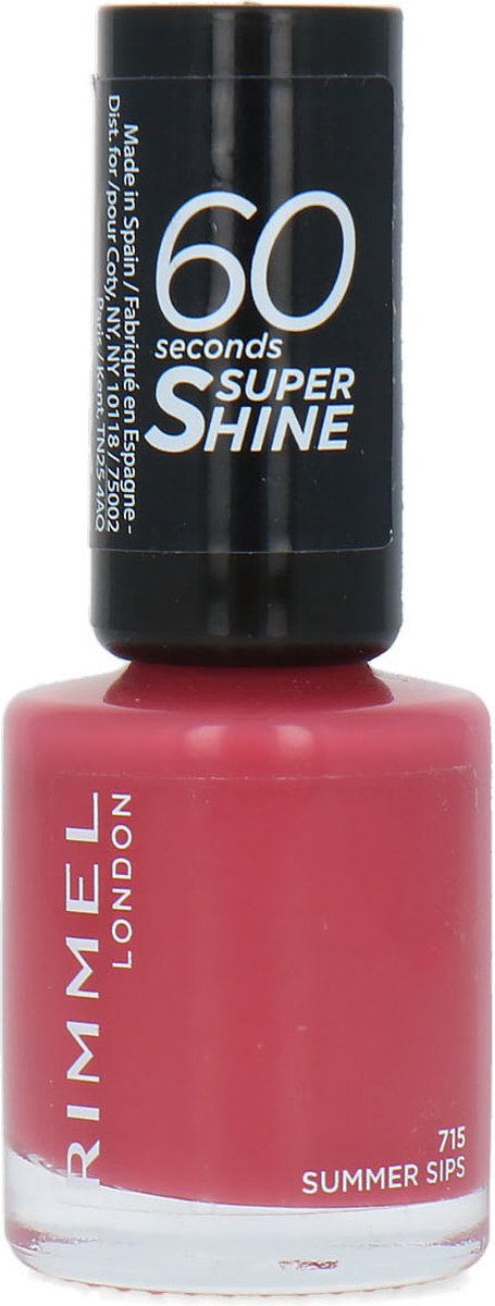 Rimmel 60 Seconds Super Shine Nagellak - 715 Summer Sips | bol.com