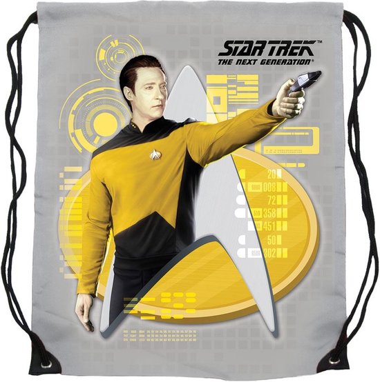 A Crowded Coop - Star Trek - Cinch Bag Lt. Commander Data | bol.com