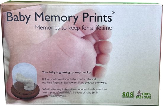 Baby Memory Prints - 3D-beeldje - Handje of voetje baby | bol