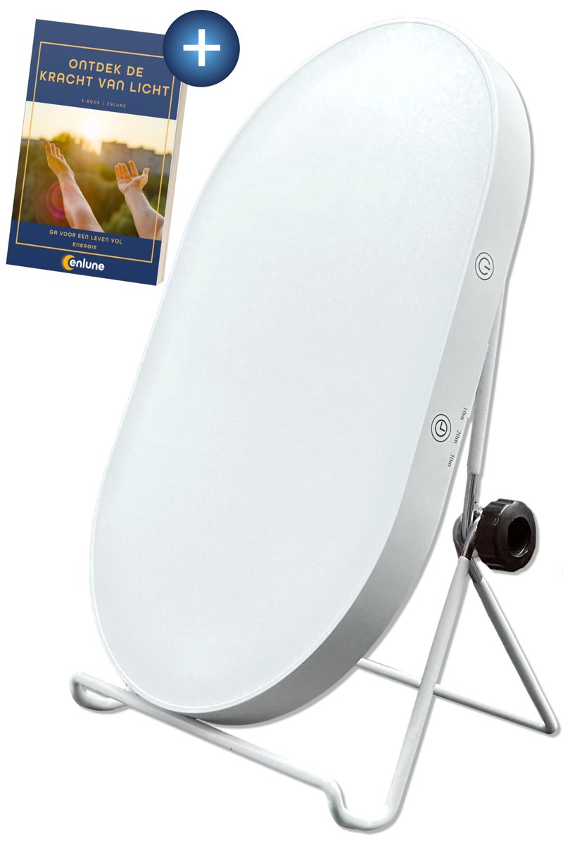 Daglichtlamp Lichttherapie - Daylight Lamp - Bureaulamp - Timerfunctie ...