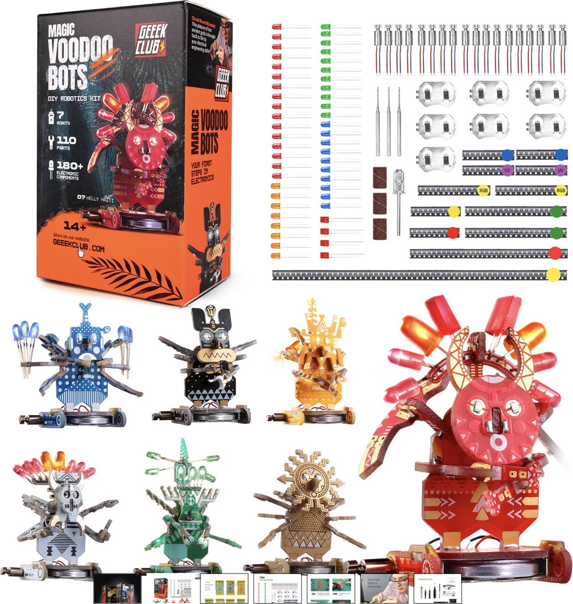 Magic Voodoo Bots -exclusief tools-Solderen-Electronica - Nieuw in NL ...