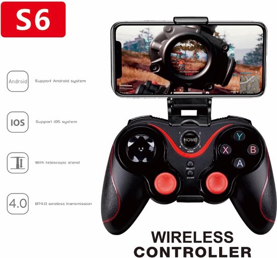 Smartphone Gaming Controler - Oplaadbaar - bluetooth controller ...