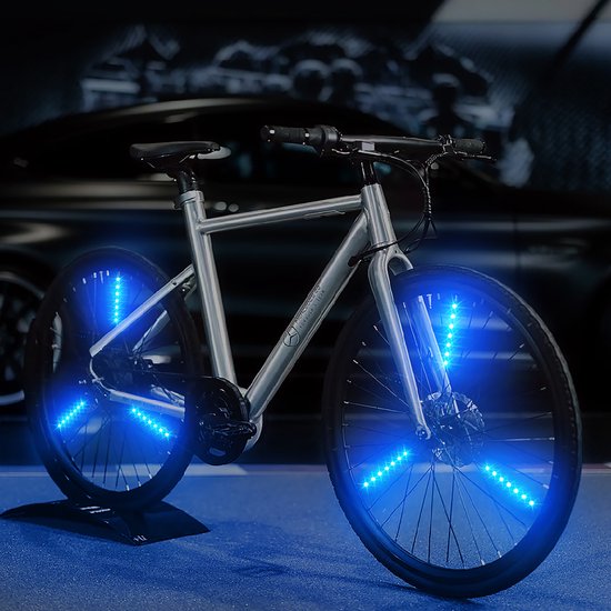 BOTC LED Spaakverlichting - Fiets Licht - Lichtsnoer Fietswiel - 30 ...