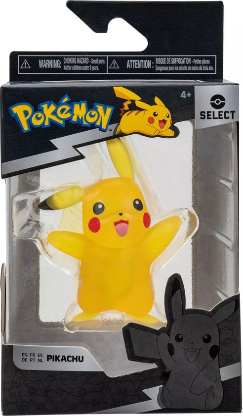 Pokemon - Pikachu Battle Figure 3 Inch - Translucent Material ( 37949 ...