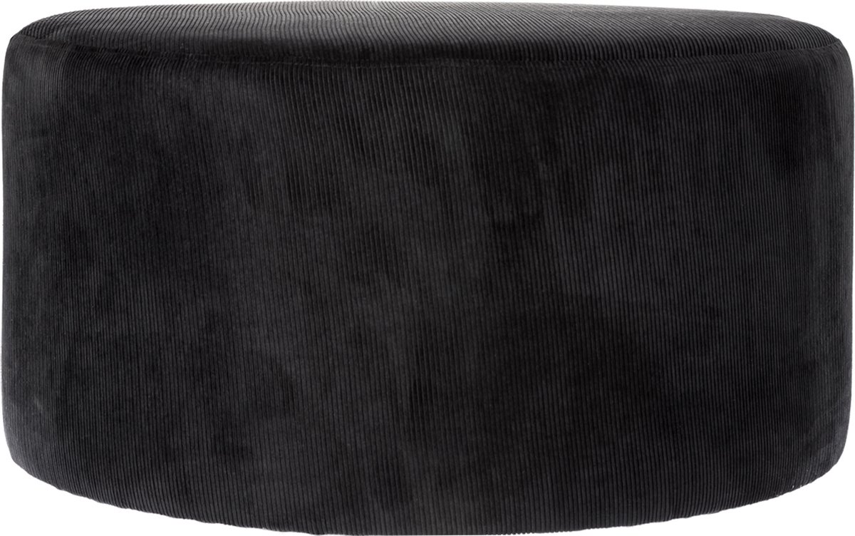 Riverdale - Poef London zwart 70cm - Zwart | bol.com