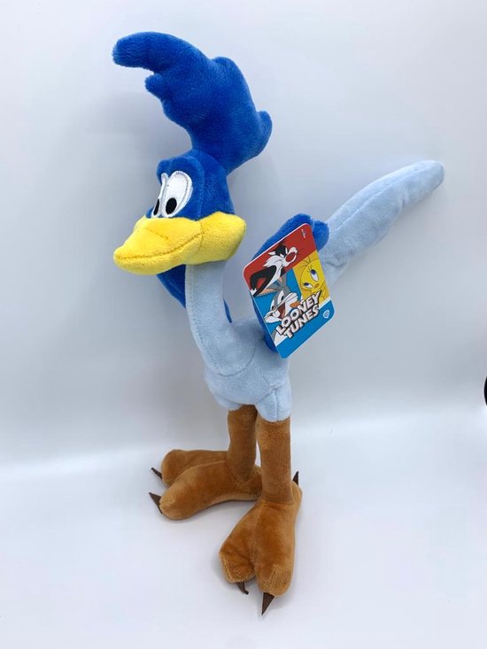 Looney Tunes - Roadrunner knuffel - 32 cm - Pluche | bol