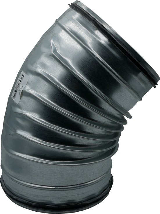 AIR Spiralo SPLO bocht 45 graden KEN-LOK 160mm - PLB4016K | bol