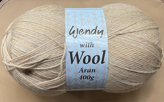 WOL-GAREN-ARAN WITH WOOL 5502 - 400 GRAM- PER STUK -BREIEN & HAKEN. | bol