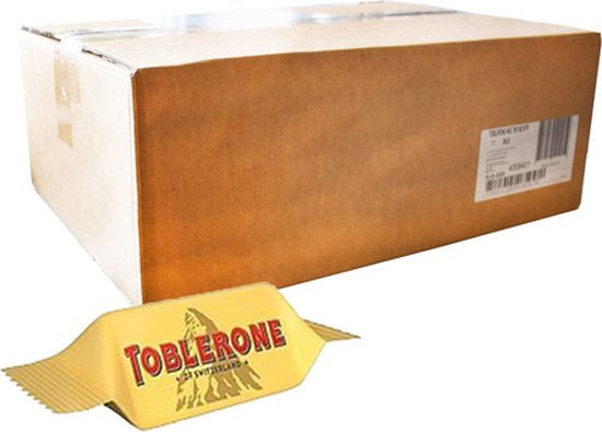 Toblerone - Tiny Melk - 4 kg (500 stuks) | bol