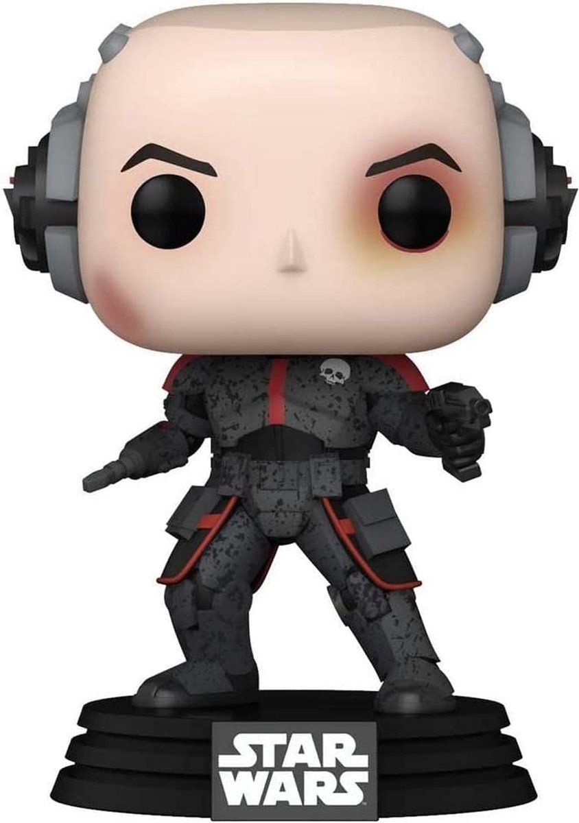 Funko Pop! Star Wars The Bad Batch 5 Pack - Hunter Wrecker Tech ...