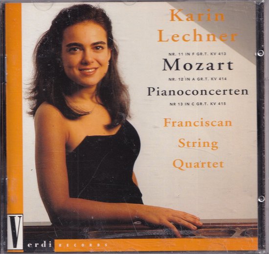 Pianoconcerten - Wolfgang Amadeus Mozart - Karin Lechner, Franciscan ...