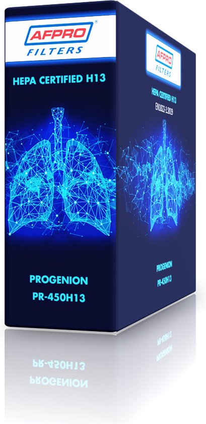 Progenion PR-450C professionele gecertificeerde Luchtreiniger met H13 ...