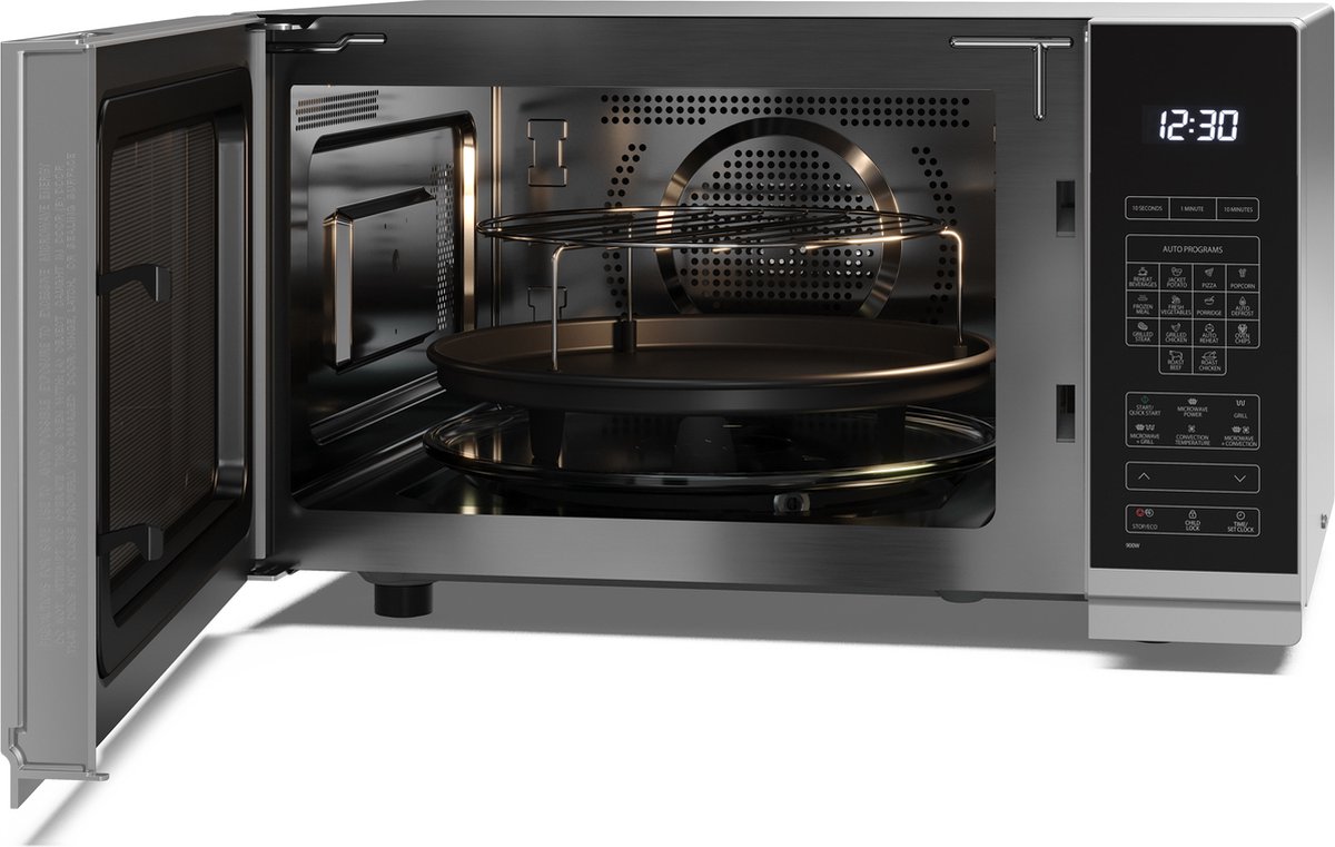 Sharp YC-PC322AE-S combimagnetron met grill en heteluchtoven - 1000W ...