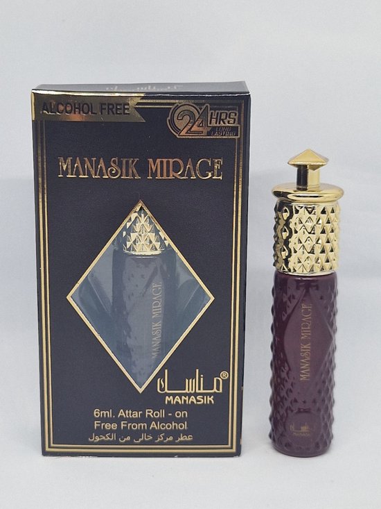 Mirage - 6ml roll on - Manasik - Alcohol Free | bol