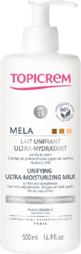 TOPICREM MELA Ultra Moisturizing Milk 500 ml | bol.com