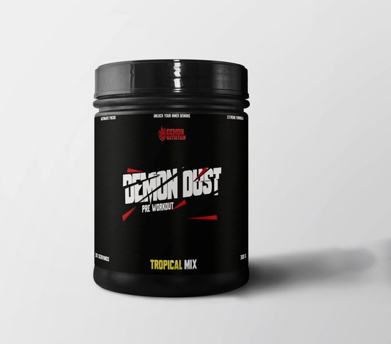 Demon Nutrition - Demon Dust Pre-Workout - 300 g - Tropical Smaak - 30 ...