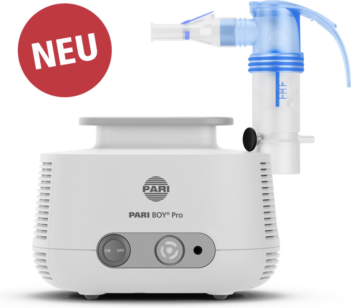 Pari Boy - Set de nébulisation par inhalation - Embout buccal inclus ...