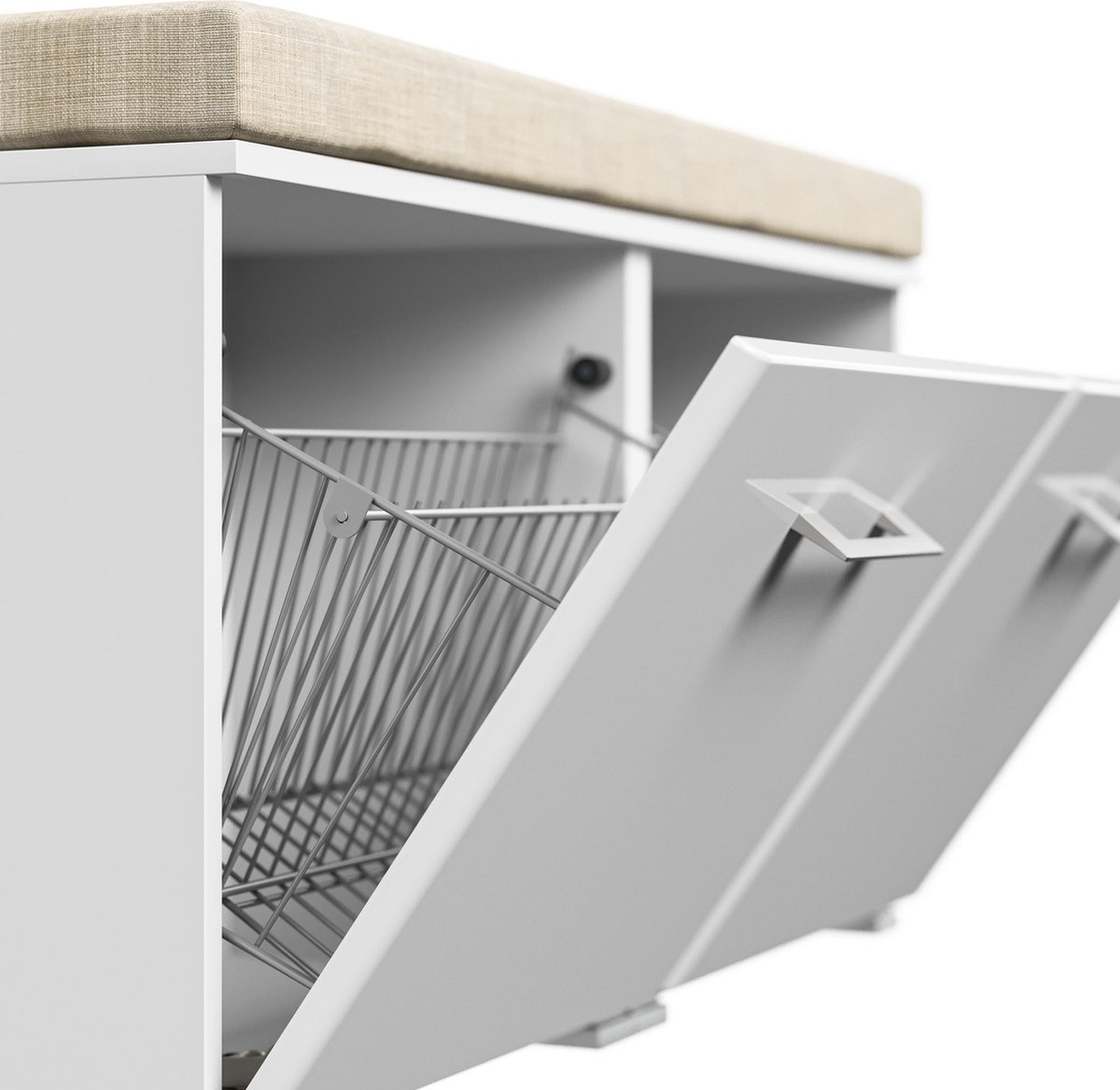 Halbank Ragnar Hoogglans Wit | bol.com