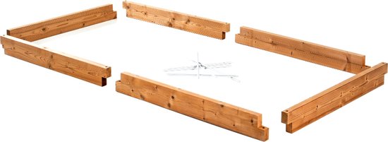 WITBOSCH - Moestuinbak - 210 x 107 x 37,5 cm - Modulair design ...