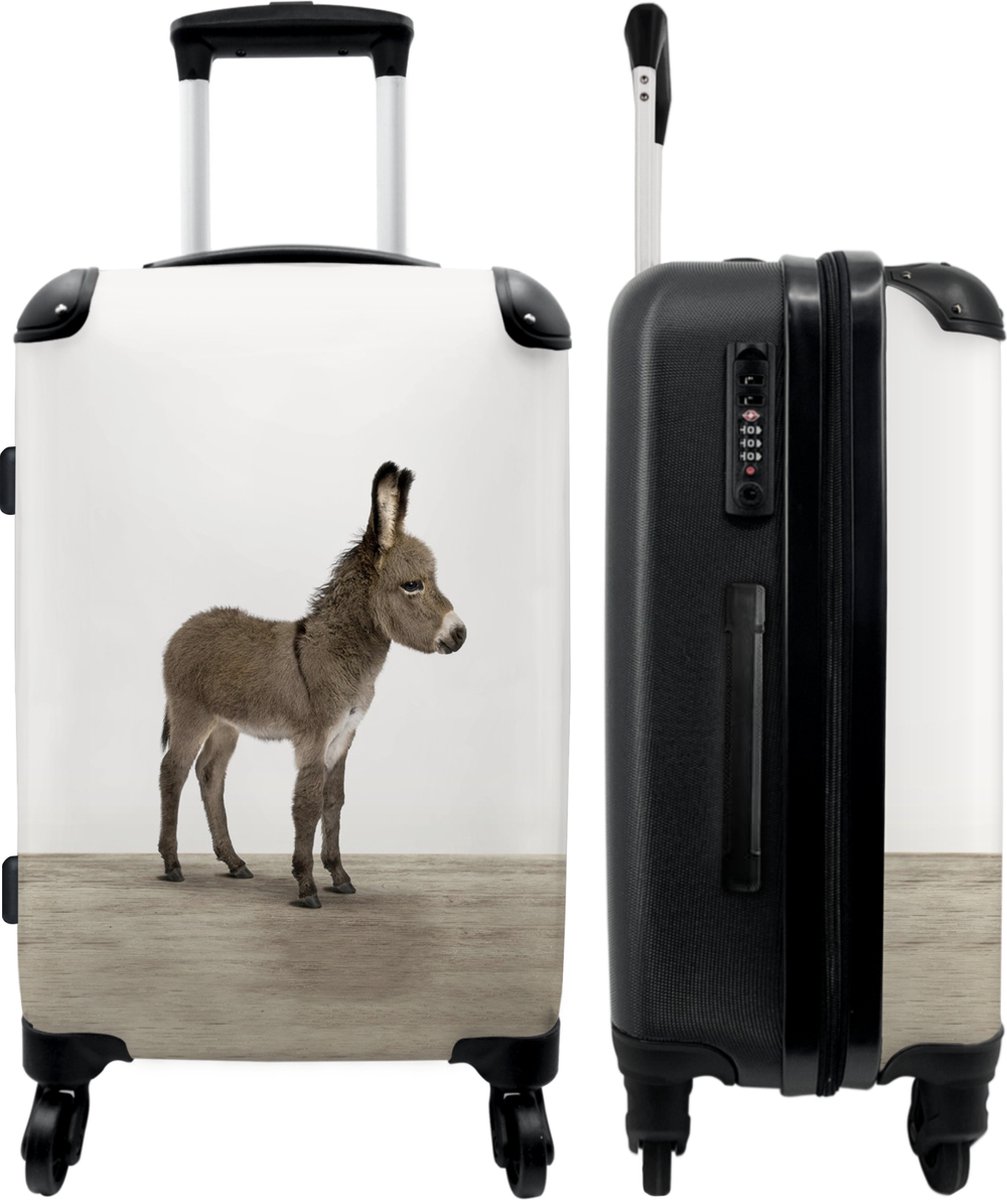 NoBoringSuitcases.com® Koffer groot - Ezel - Jong - Hoeven - Kinderen ...