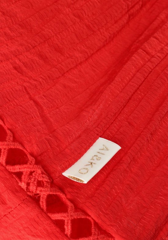 Ai&ko Kampur Jurken Meisjes - Rok - Jurk - Rood - Maat 164 | bol.com
