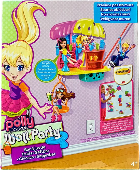 Polly pocket - Wall party - Poppen - Speelfiguur | bol