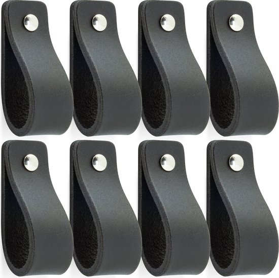 Buffel&Co Leren Handgrepen – Meubelgreep – Handvaten Kast – Keukengreep ...