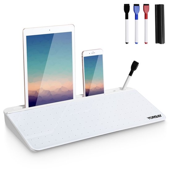 Yorbay Bureau Organizer - Telefoon / Tablet Standaard - Met Opslag - 45 ...