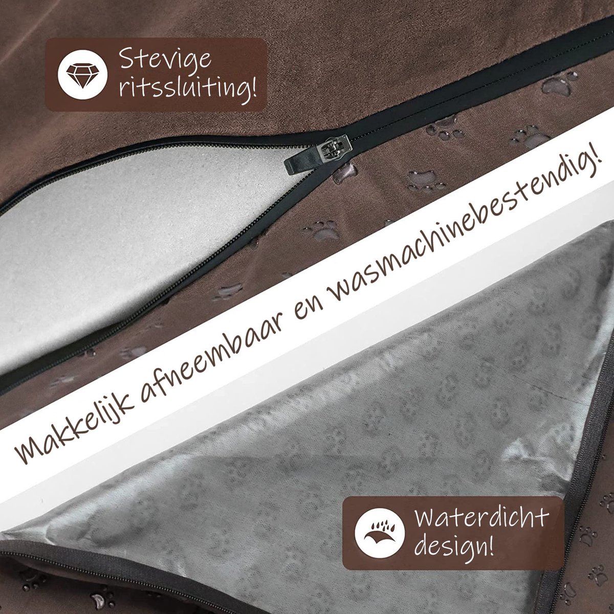 SNOOTS Hondentrap - 40 cm hoog – 3 Treden – Sterk – Design - trap hond ...