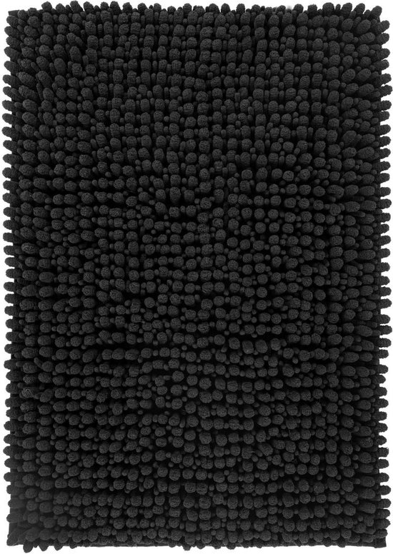 Lalee Fluffy 50 x 90 cm Badmat Zwart | bol